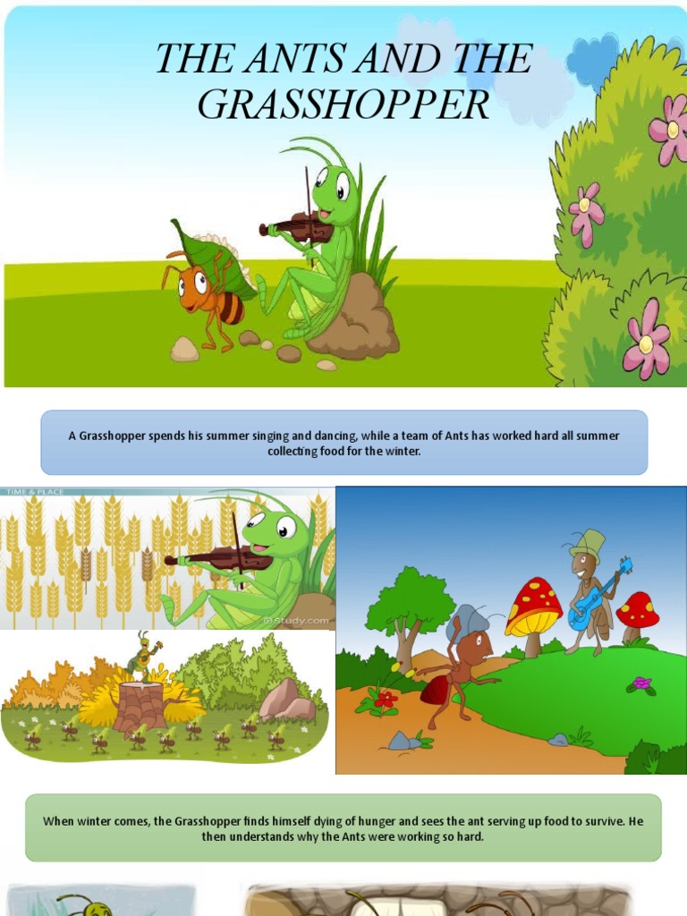 Ants vs. Grasshopper: A Winter Lesson | PDF | Poetry