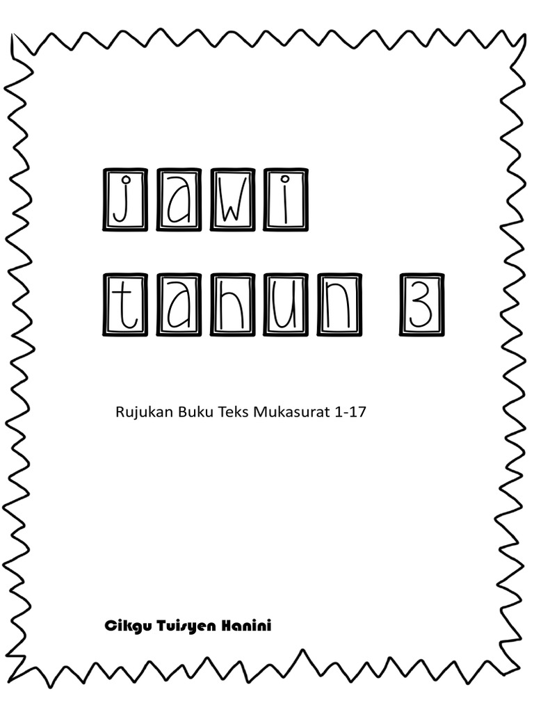 Jawi Darjah 3 | PDF