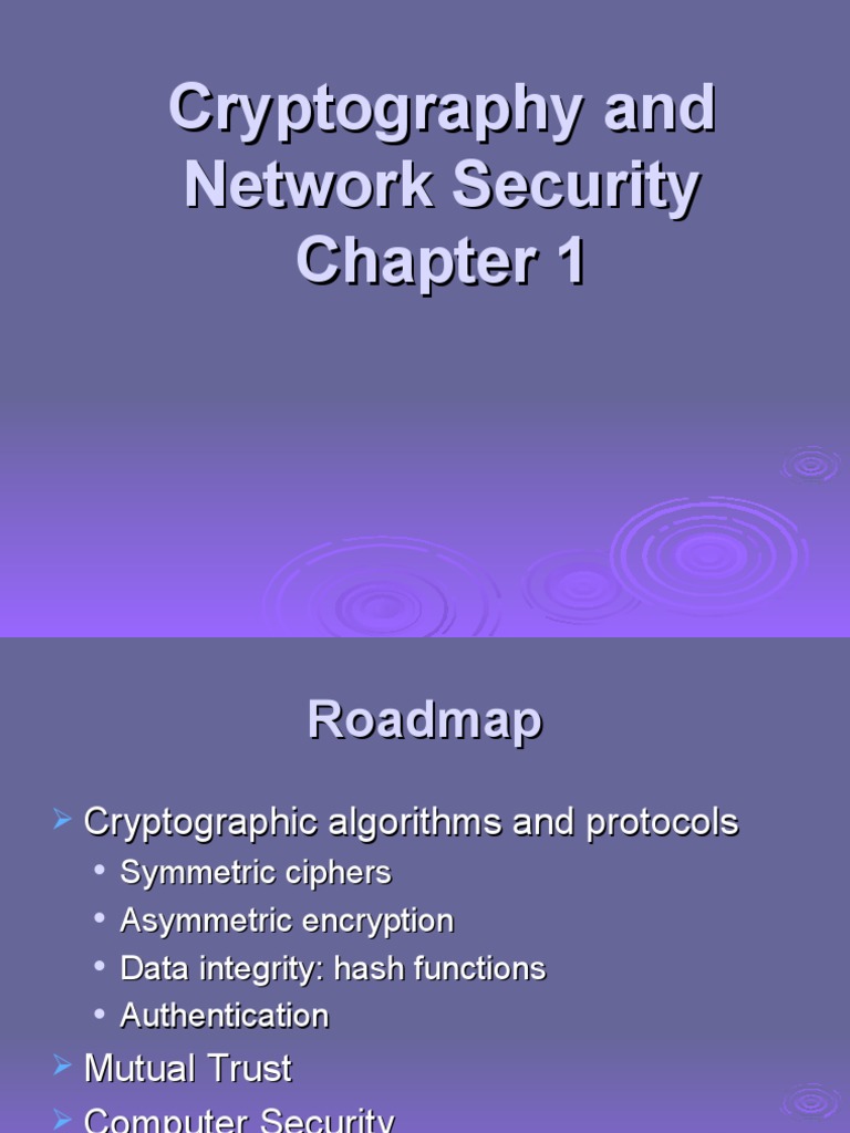 Cryptography and Network Security | PDF | Information Security | Encryption
