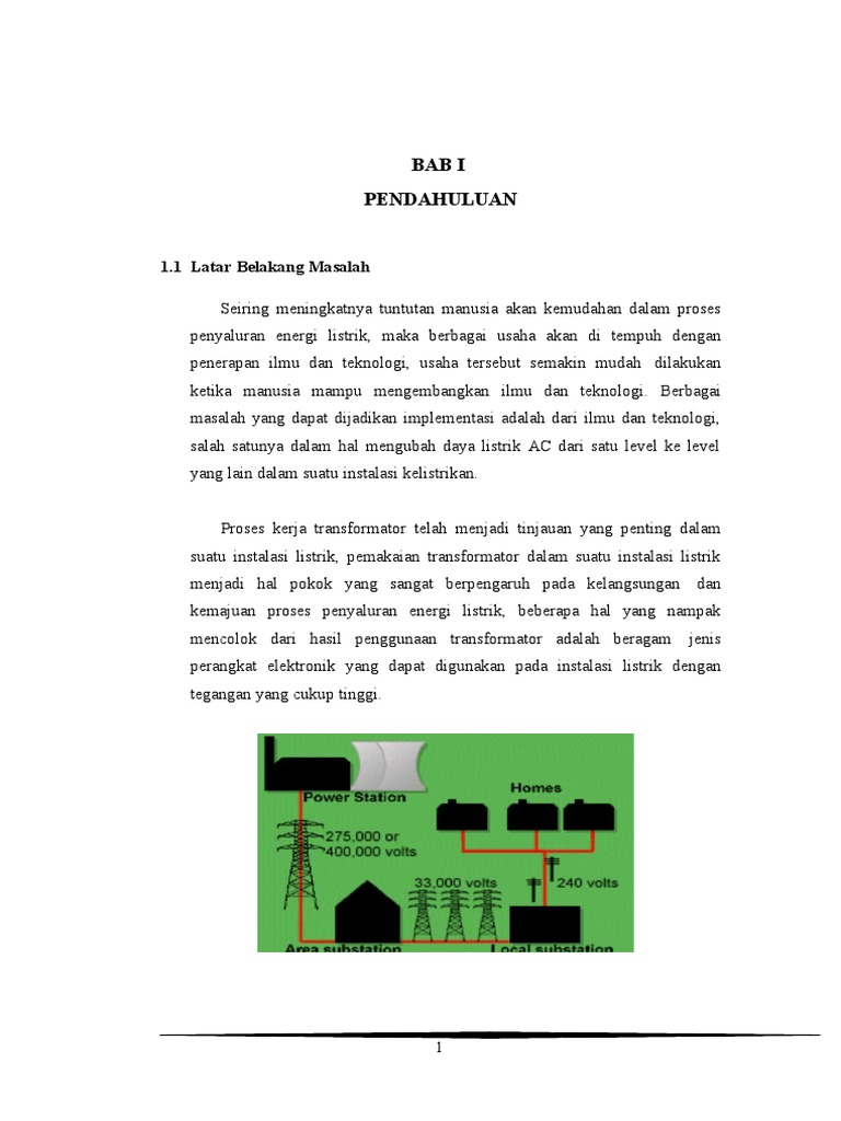 Makalah Transformator | PDF