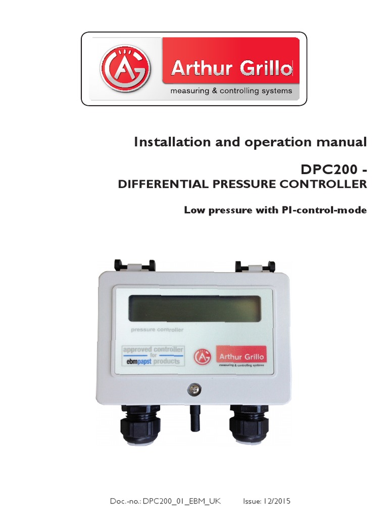 Operatinginstruction DPC200 en | PDF