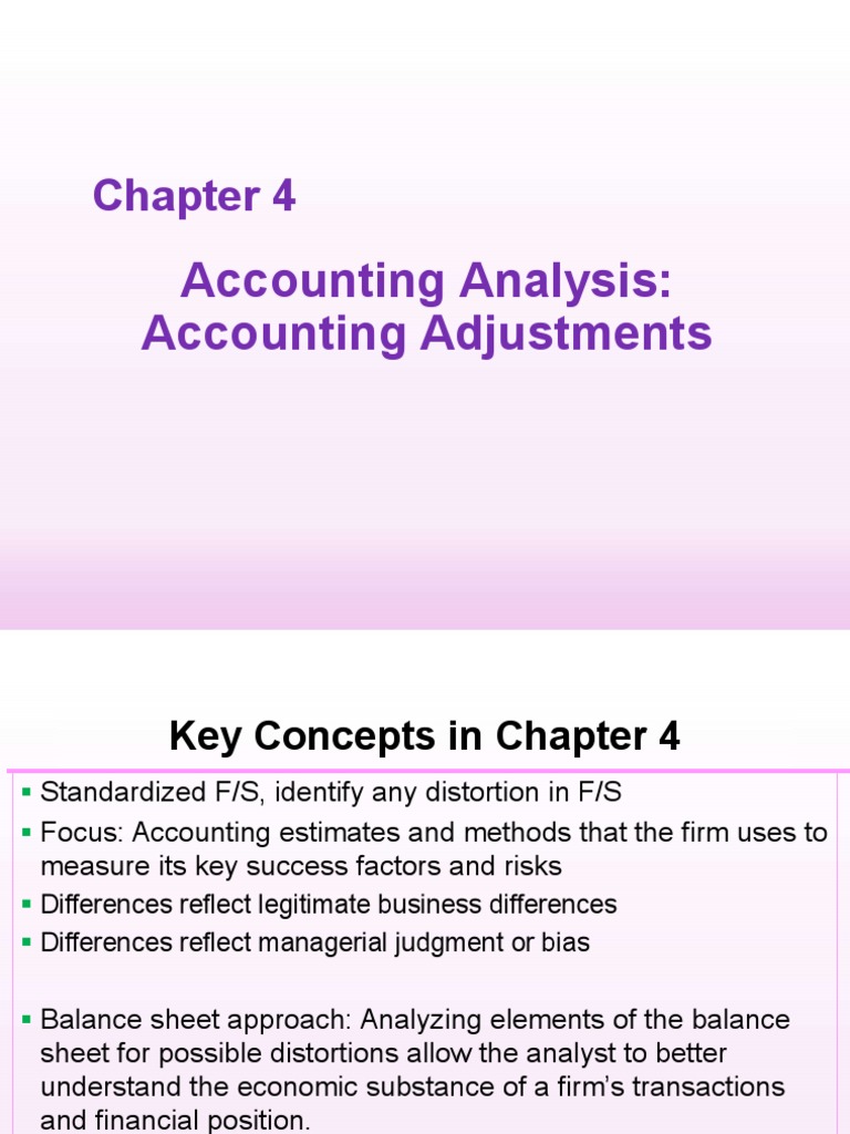 5 - CH 4 Accounting Analysis II-w (Color) | PDF | Equity (Finance ...