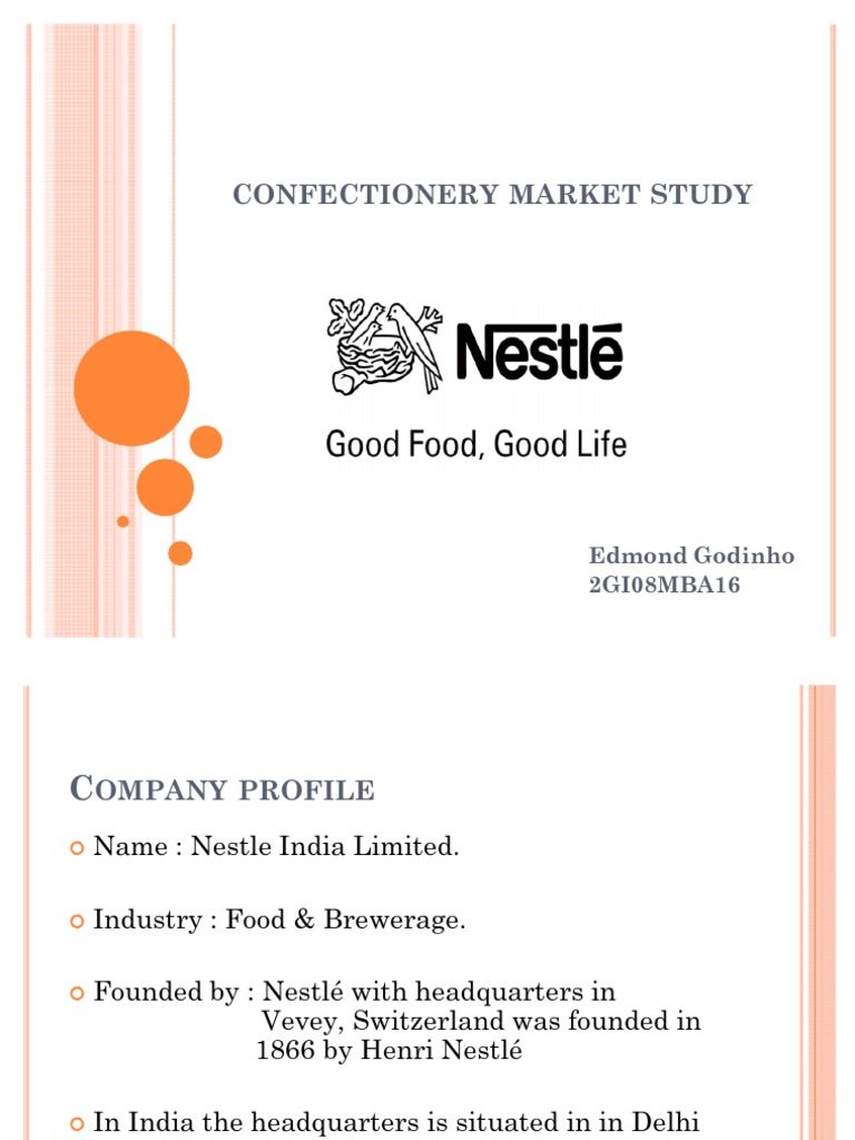 Confectionery Market Study Final PPT 4 Viva | PDF | Nestlé | Retail