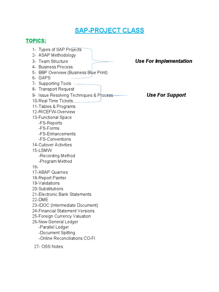 SAP Fico Project Class | PDF | Book Value | Depreciation