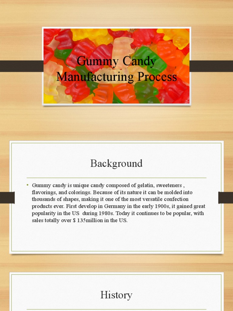 Gummy Report | PDF | Candy | Food And Drink