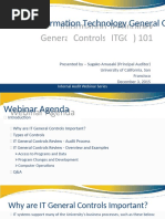 ITGC Audit: Four Key Domains Explained | PDF | Access Control | Password