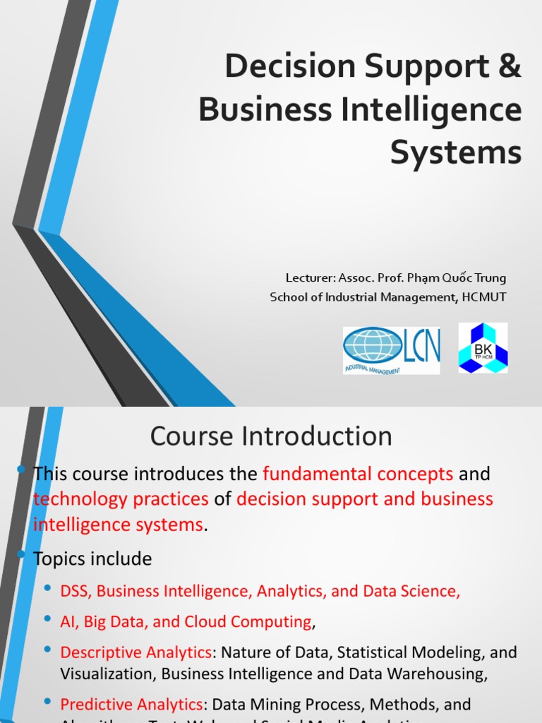 Decision Support & Business Intelligence Systems | PDF | Analytics ...