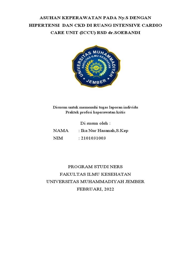 Askep Kritis Iccu Fix | PDF