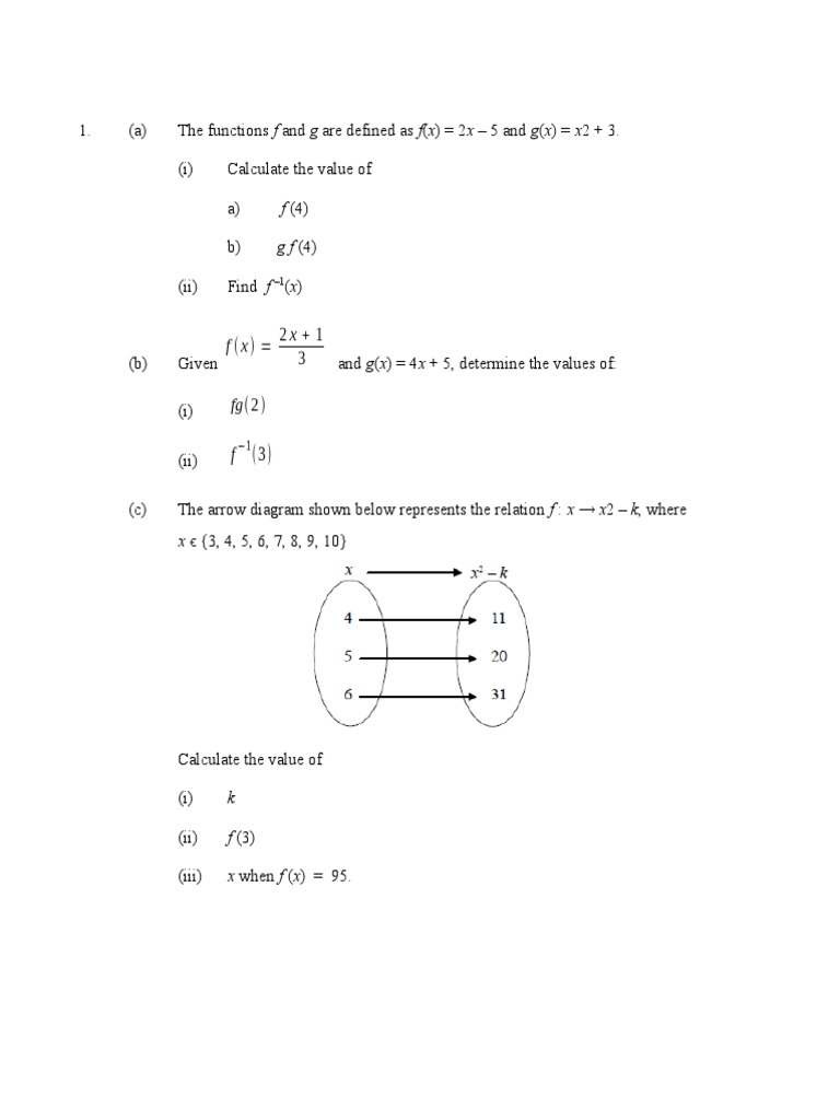 CSEC® Mathematics Past Papers (Paper 2) | PDF | Function (Mathematics ...