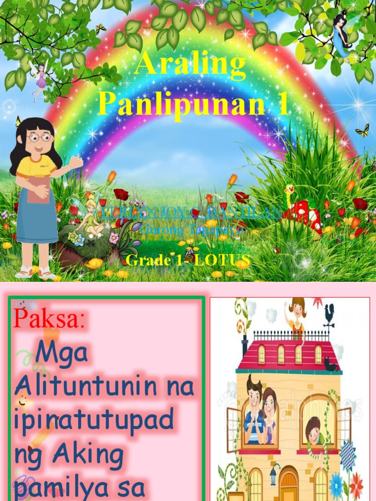 #19 AP Alituntunin Sa Bahay | PDF