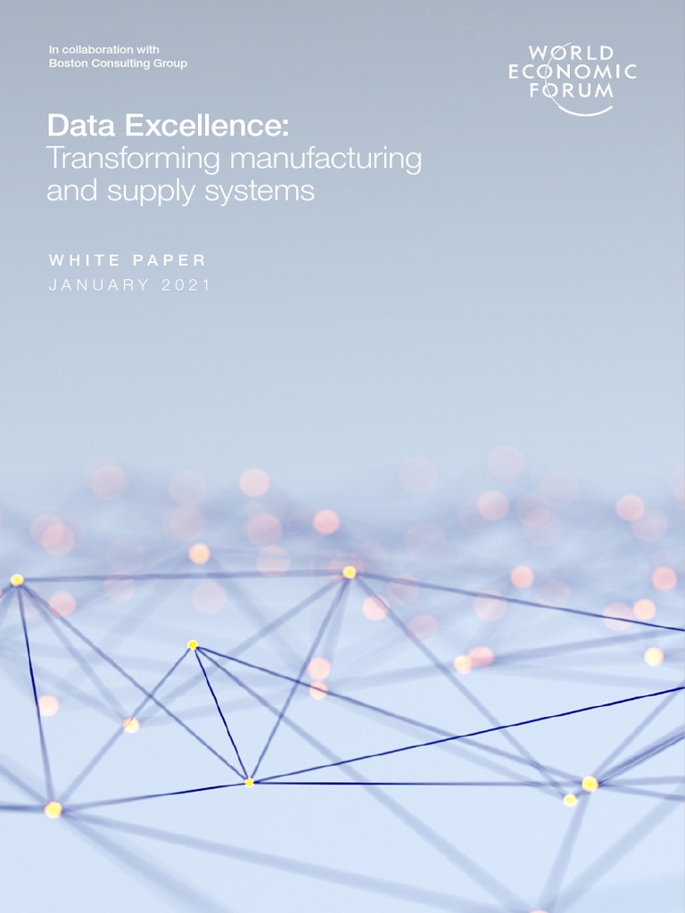 Data Excellence: Transforming Manufacturing and Supply Systems | PDF ...