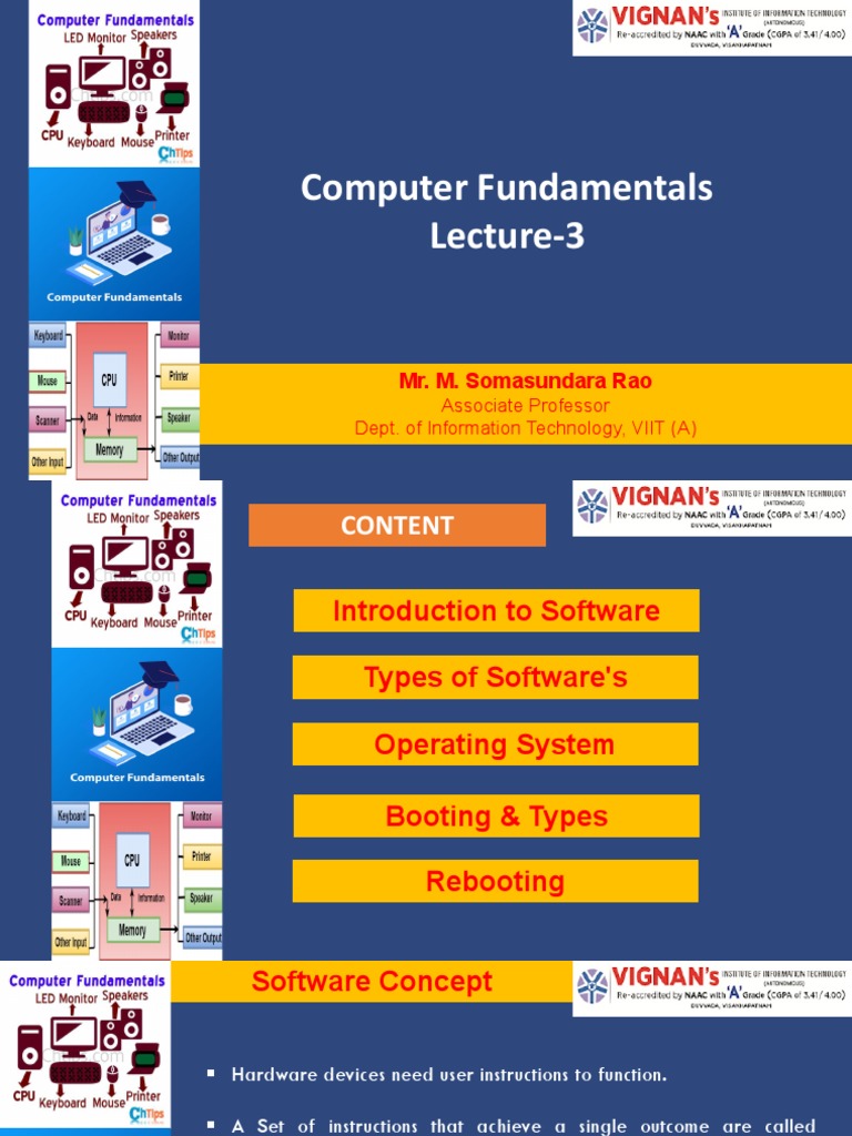 PSPC Computer Fundamentals | PDF | Operating System | Booting