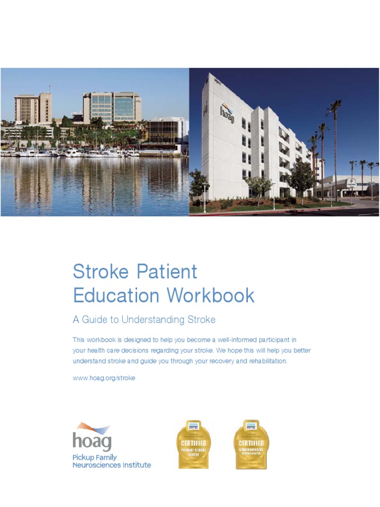 Stroke Patient Booklet - 4b Final | PDF | Stroke | Ischemia