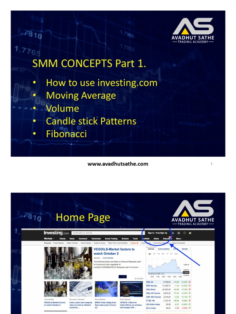 SMM Concepts Part1 - Oct18 | PDF
