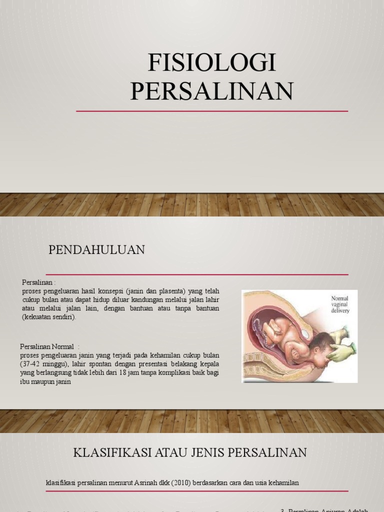 Fisiologi Persalinan | PDF