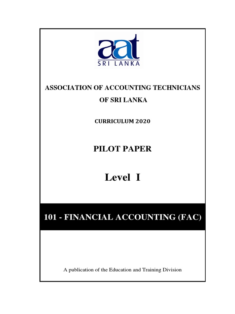101 Fac Eng Pdf Expense Financial Accounting