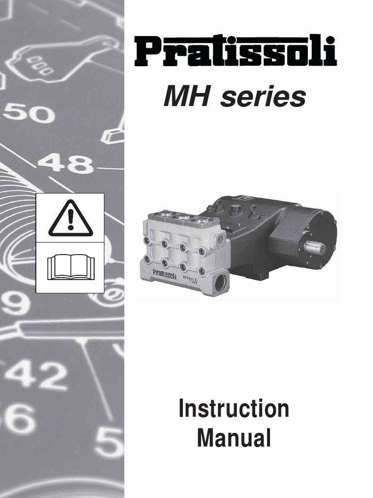 Manual Pratissoli | PDF | Pump | Valve