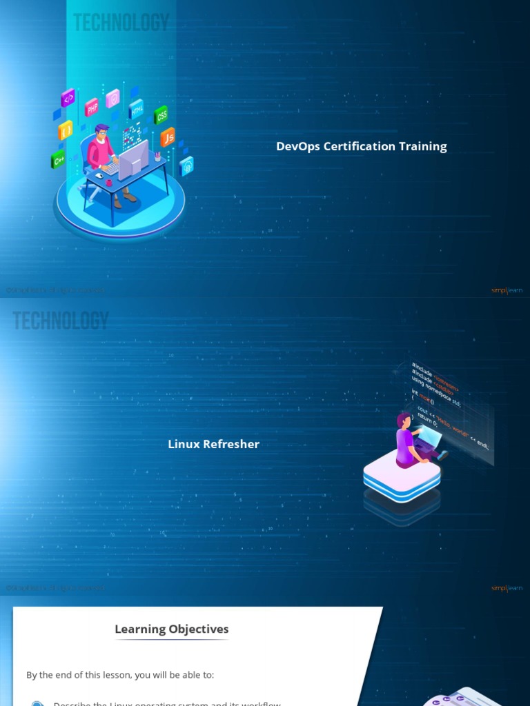 Lesson 02 Linux Refresher | PDF | Operating System | Linux