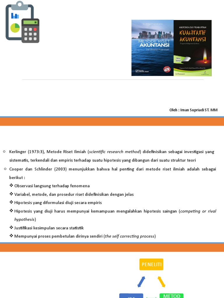 Metode Riset Akuntansi Ilmiah | PDF | Karier & Perkembangan