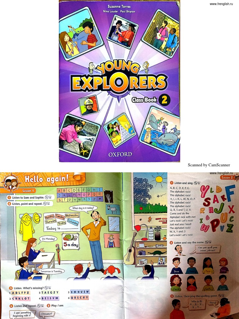 Young Explorers 2 Class Book | PDF