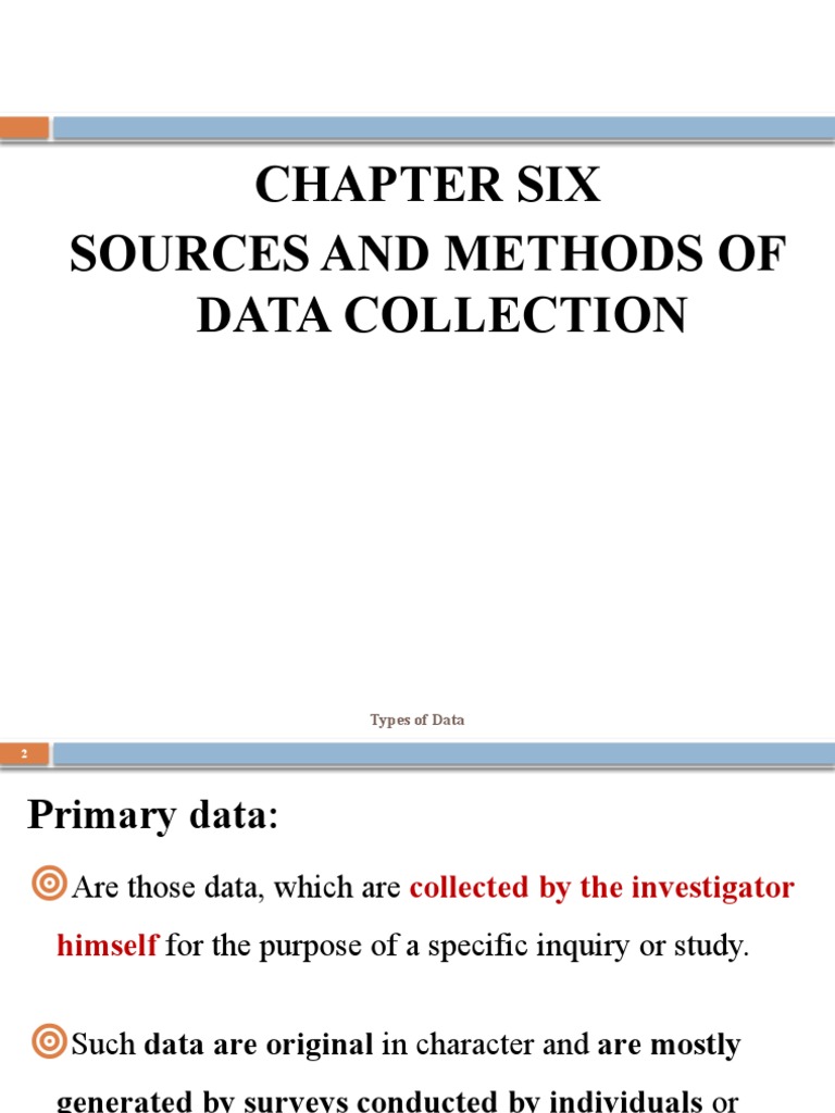 Chapter 6-Data Collection Tools | PDF | Questionnaire | Survey Methodology