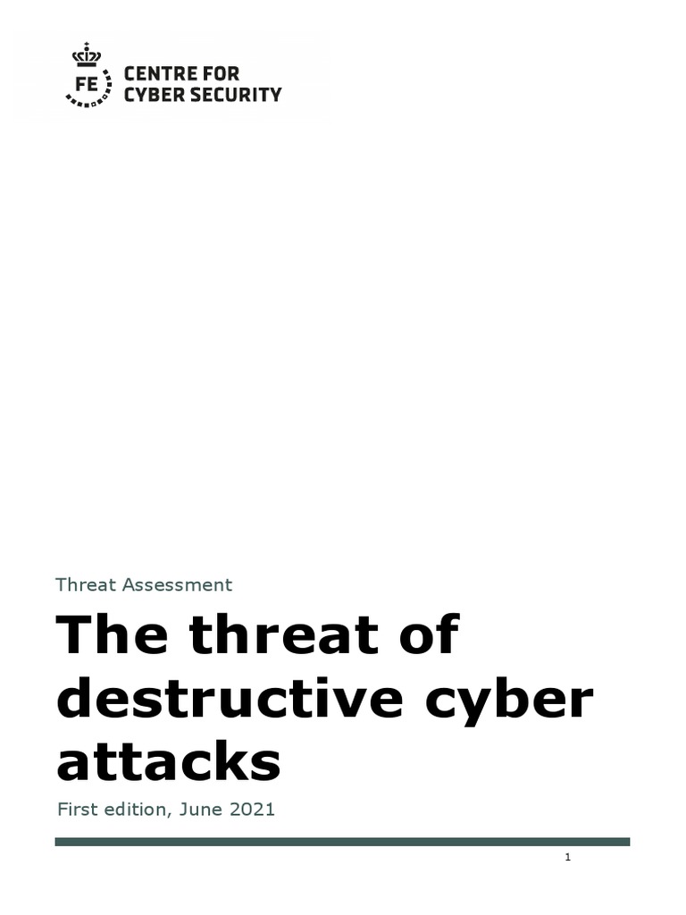 The Threat of Destructive Cyber Attacks | PDF | Security | Cyberwarfare