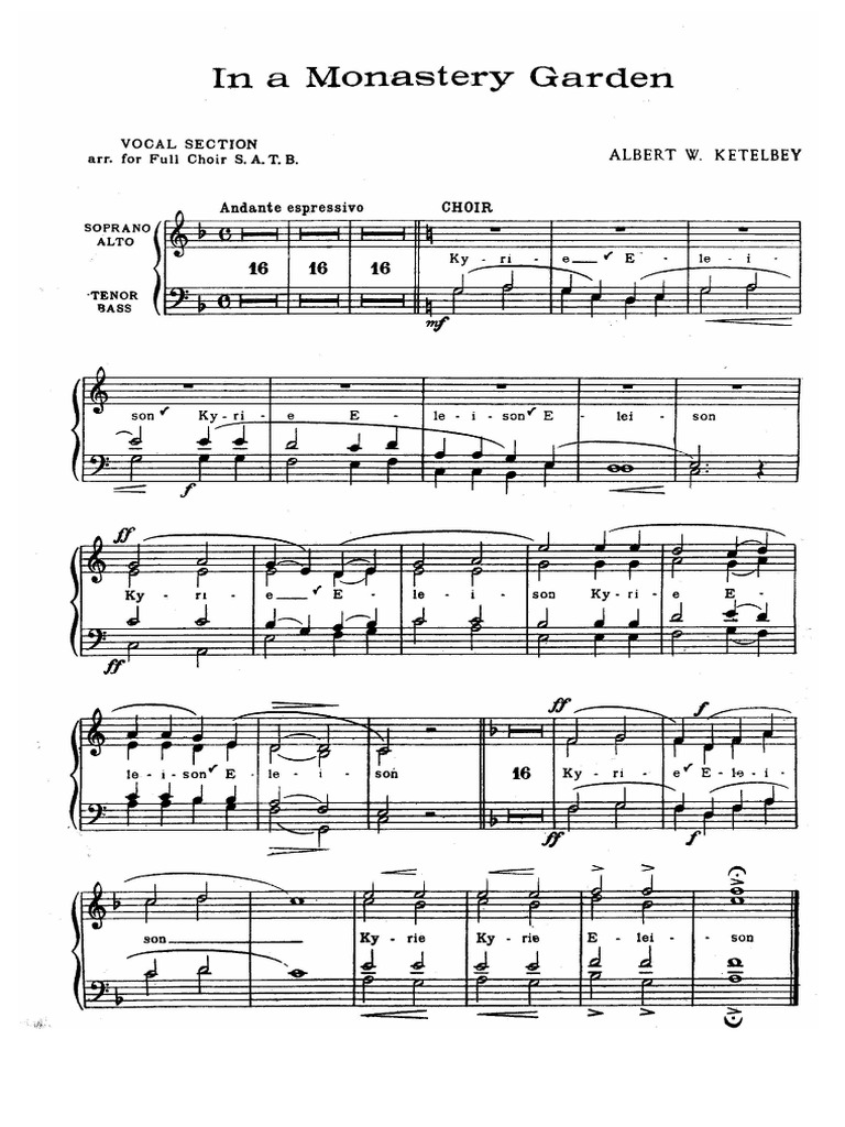 Choir - Section SCTB | PDF