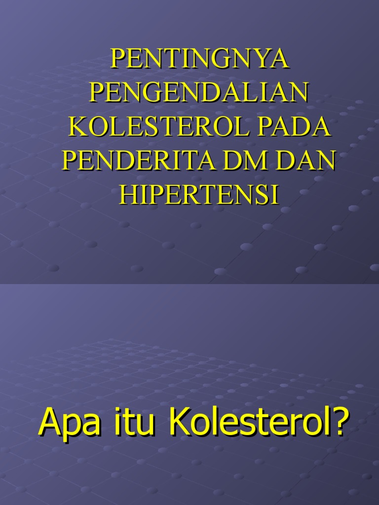 Kolesterol | PDF