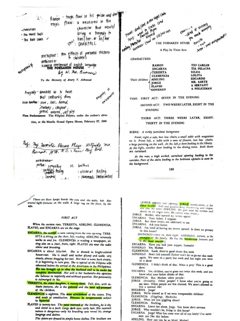 The Forsaken House Script | PDF