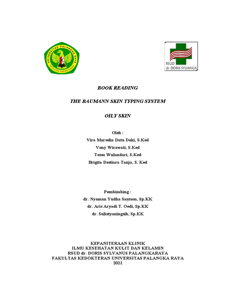 Book Reading Skin Type (BAB9 - 10) | PDF
