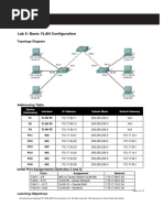3.4.6 Lab - Configure VLANs and Trunking - Faith Brooks | PDF | Computer Network | Networking ...