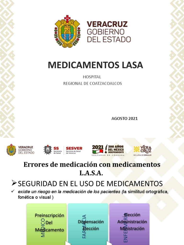 Medicamentos Lasa. | PDF | Medicamentos con receta | Farmacología