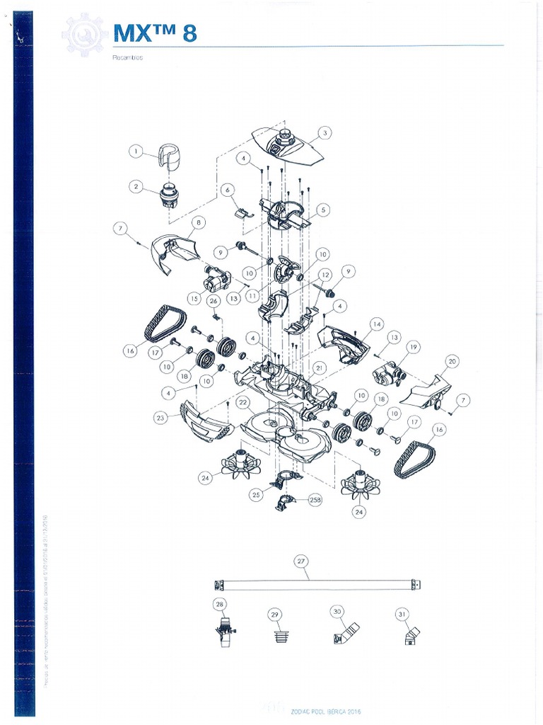 Despiece MX8-30012017134844 | PDF