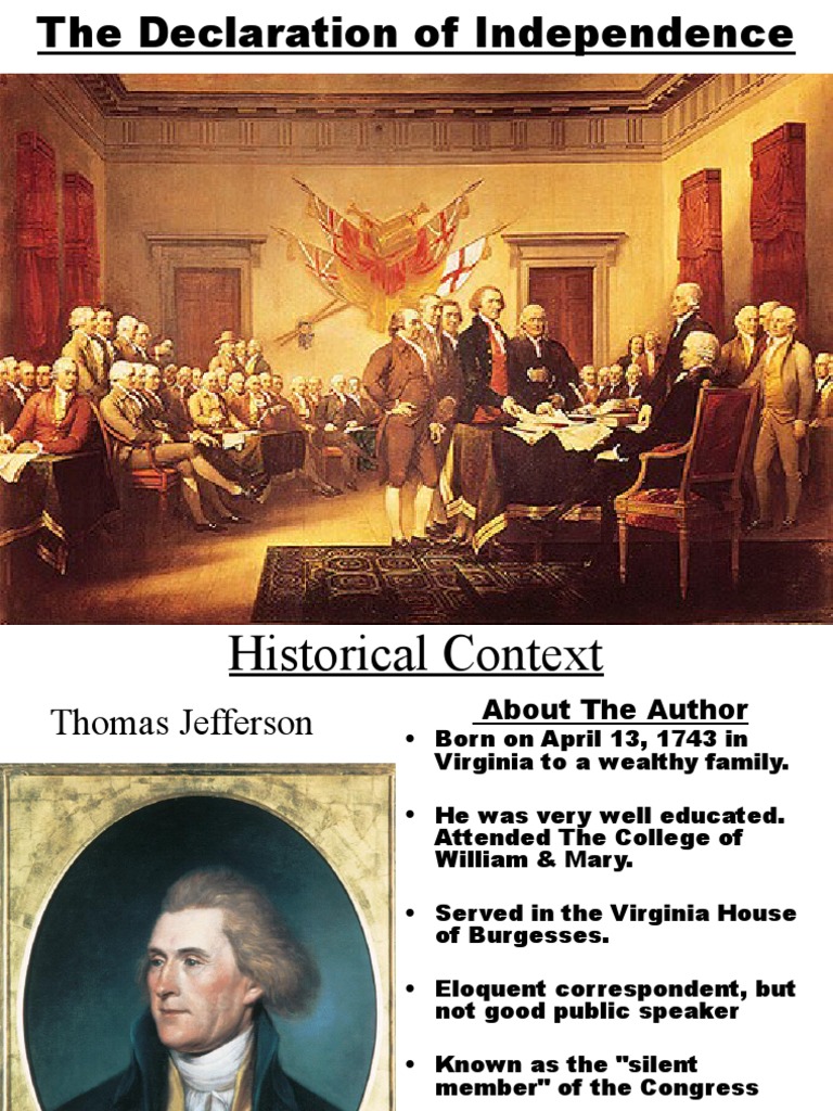 Main Points - The Declaration of Independence | PDF | United States ...