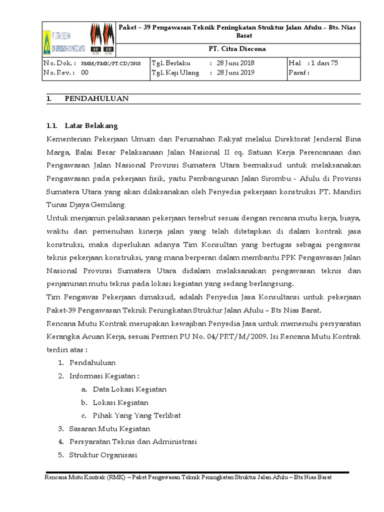 RMK Paket 39 Rev4 | PDF