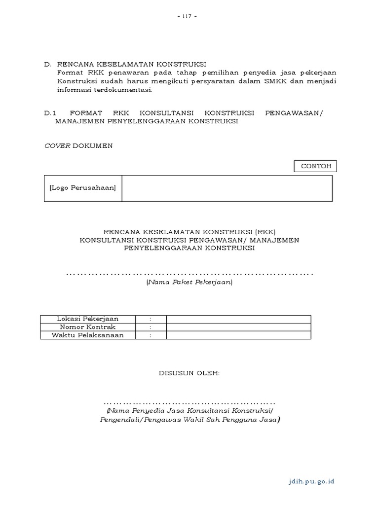 FORMAT RKK Supervisi 2022 CTH | PDF