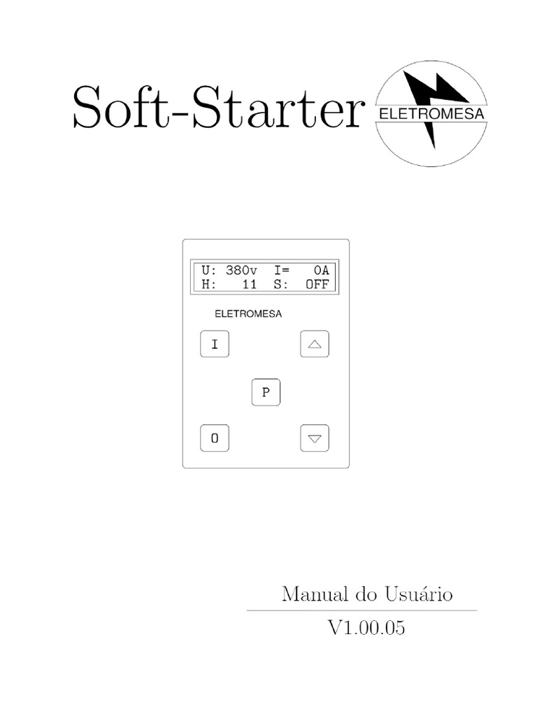 Manual Da Soft-Starter | PDF