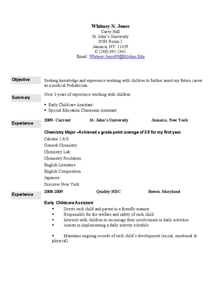 Whitney Updated Resume | PDF | Learning | Behavior Modification