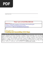 CICS Cheat Sheet | PDF | Computer Program | Programming