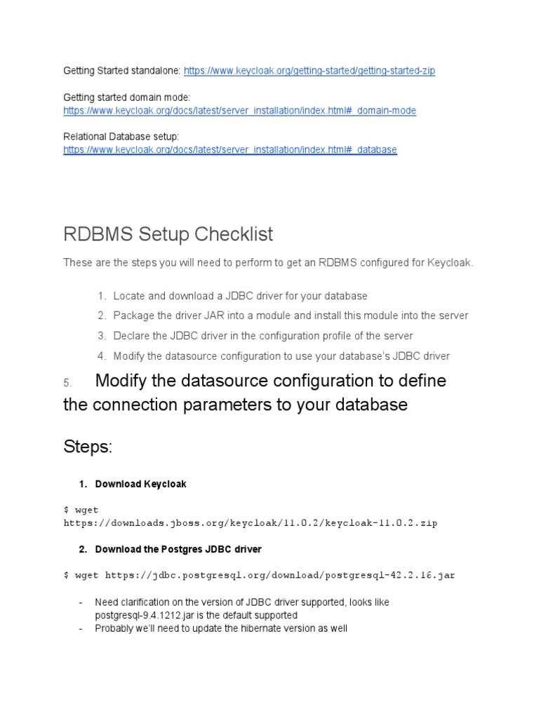 Keycloak YB | PDF | Postgre Sql | Computer Science