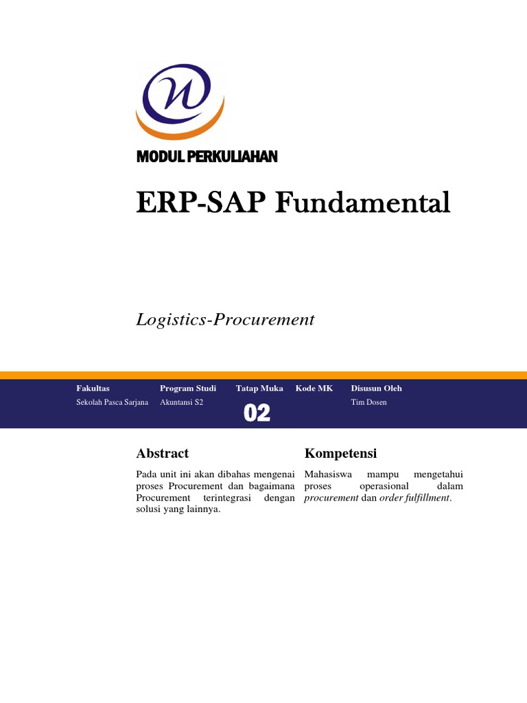Modul 04 Pertemuan 2 SAP MAKSI | PDF
