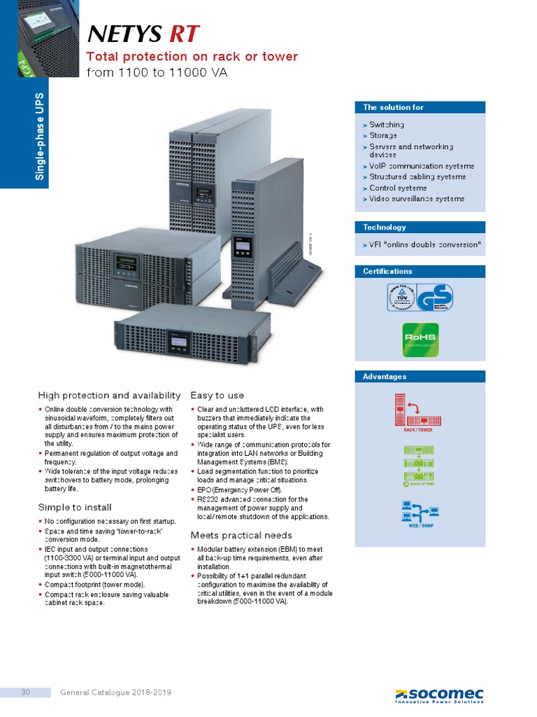 Netys-Rt Catalogue Pages 2018-07 Dcg142033i En-I | PDF | Manufactured ...