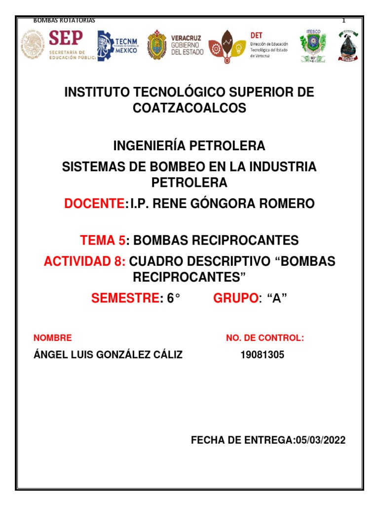 Act8-Cuadro Descriptivo-Angel Luis Gonzalez Caliz-19081305 | PDF ...