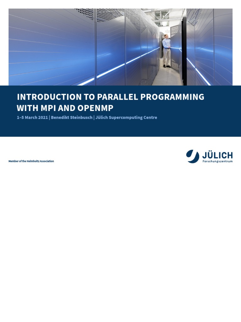 Mpi Openmp Handouts | Download Free PDF | Message Passing Interface ... Mpi Openmp Handouts | Download Free PDF | Message Passing Interface ...