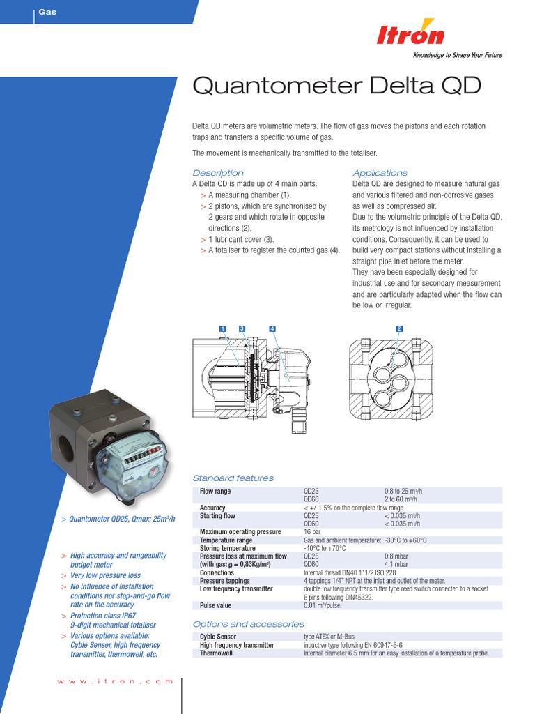 Quantometer Delta QD: Description Applications | PDF | Gases ...