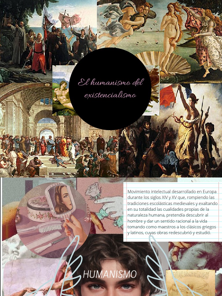 Collage Humanismo y Existencialismo | PDF | Existencialismo | Existencia