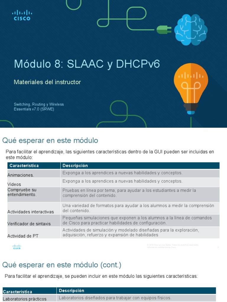 SRWE Module 8 | PDF | Yo Pv6 | Enrutador (Computación)