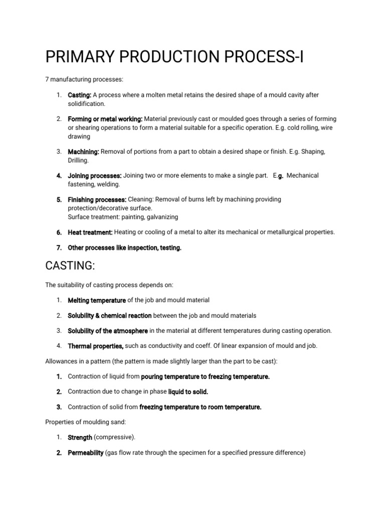 Primary Production Processes | PDF