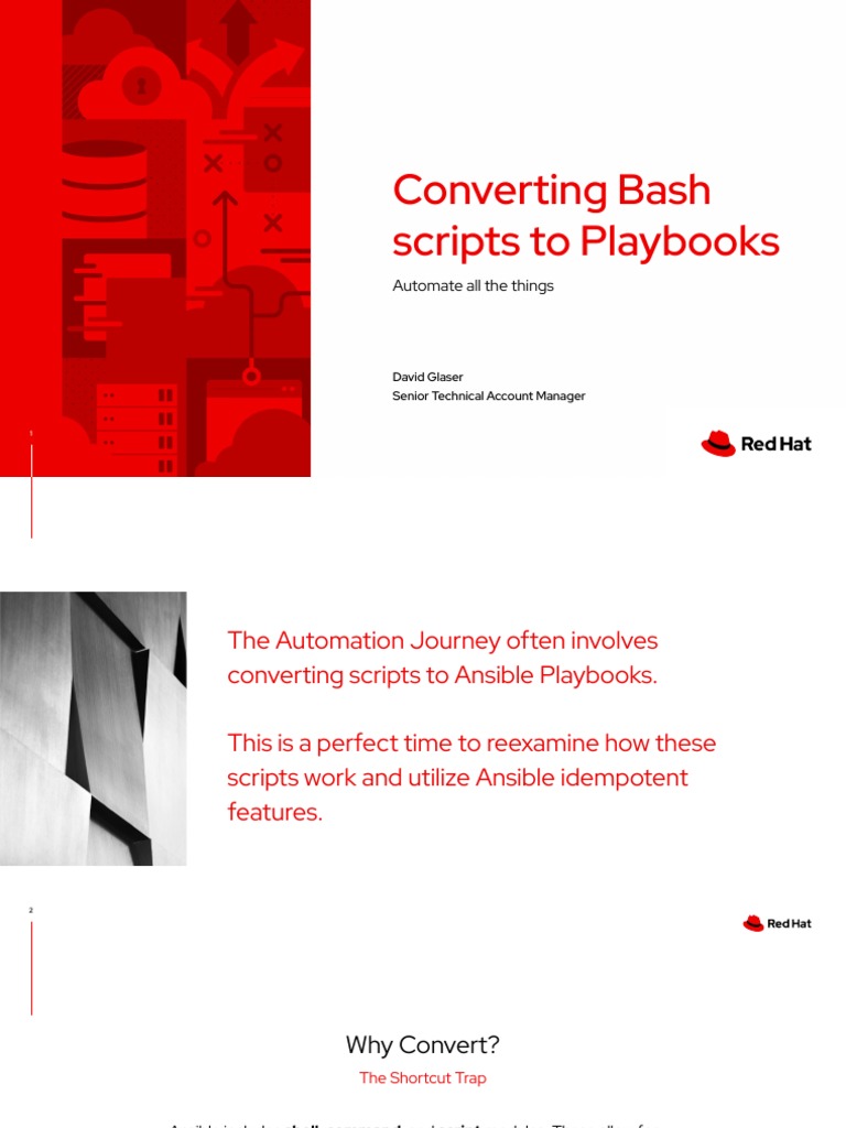 NYRHUG Converting Bash Scripts To Ansible | PDF | Software Development | Computer Programming