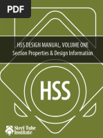 CHS Steel Section Data Sheet 1 | PDF